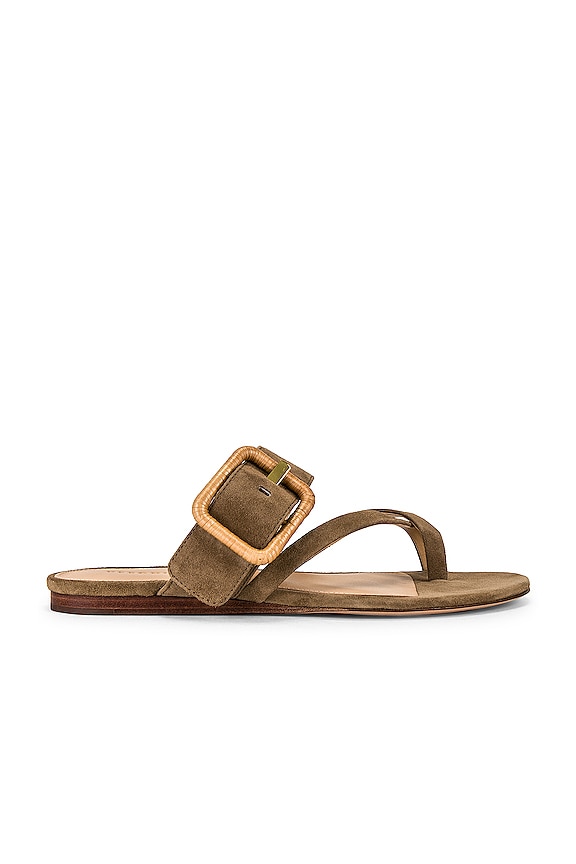Veronica Beard Salva Sandal in Moss | REVOLVE