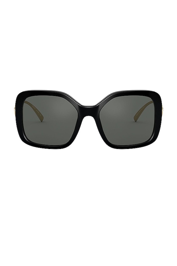 VERSACE Medusa Rock Icons Square in Black & Grey | REVOLVE