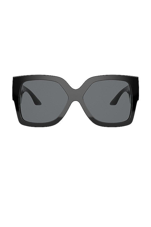 VERSACE Rock Icon's Special Project Greca Square in Black & Dark Grey ...