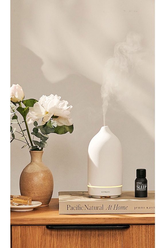 VITRUVI Stone Diffuser in White | REVOLVE