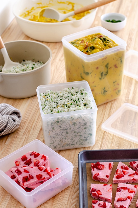 w&p Set Of 3 Freezer Cubes in Clear | REVOLVE