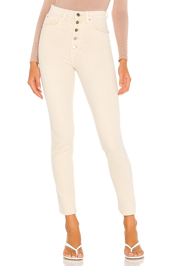 WeWoreWhat The Danielle High Rise Straight in Camp | REVOLVE