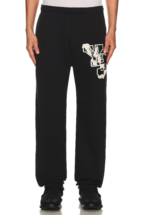 Y-3 Gfx Ft Pants in black | REVOLVE