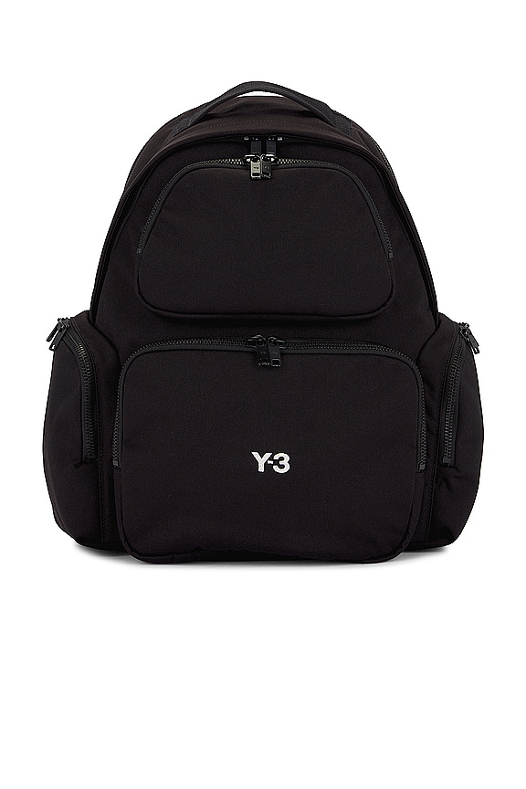 Y-3 Yohji Yamamoto Backpack in Black | REVOLVE