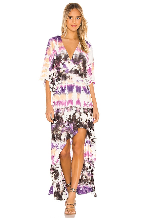 Young, Fabulous & Broke Thea Dress in Orchid Dominica Wash | REVOLVE