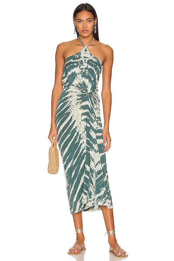 Young, Fabulous & Broke Yazime Dress in Ivy Savannah | REVOLVE