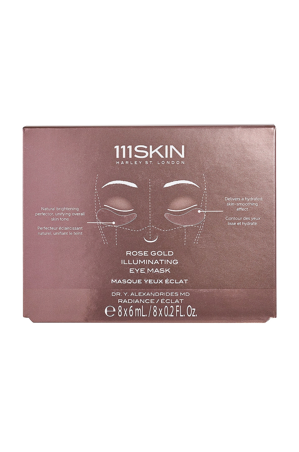 111Skin Rose Gold Illuminating Eye Mask 8 Pack | REVOLVE