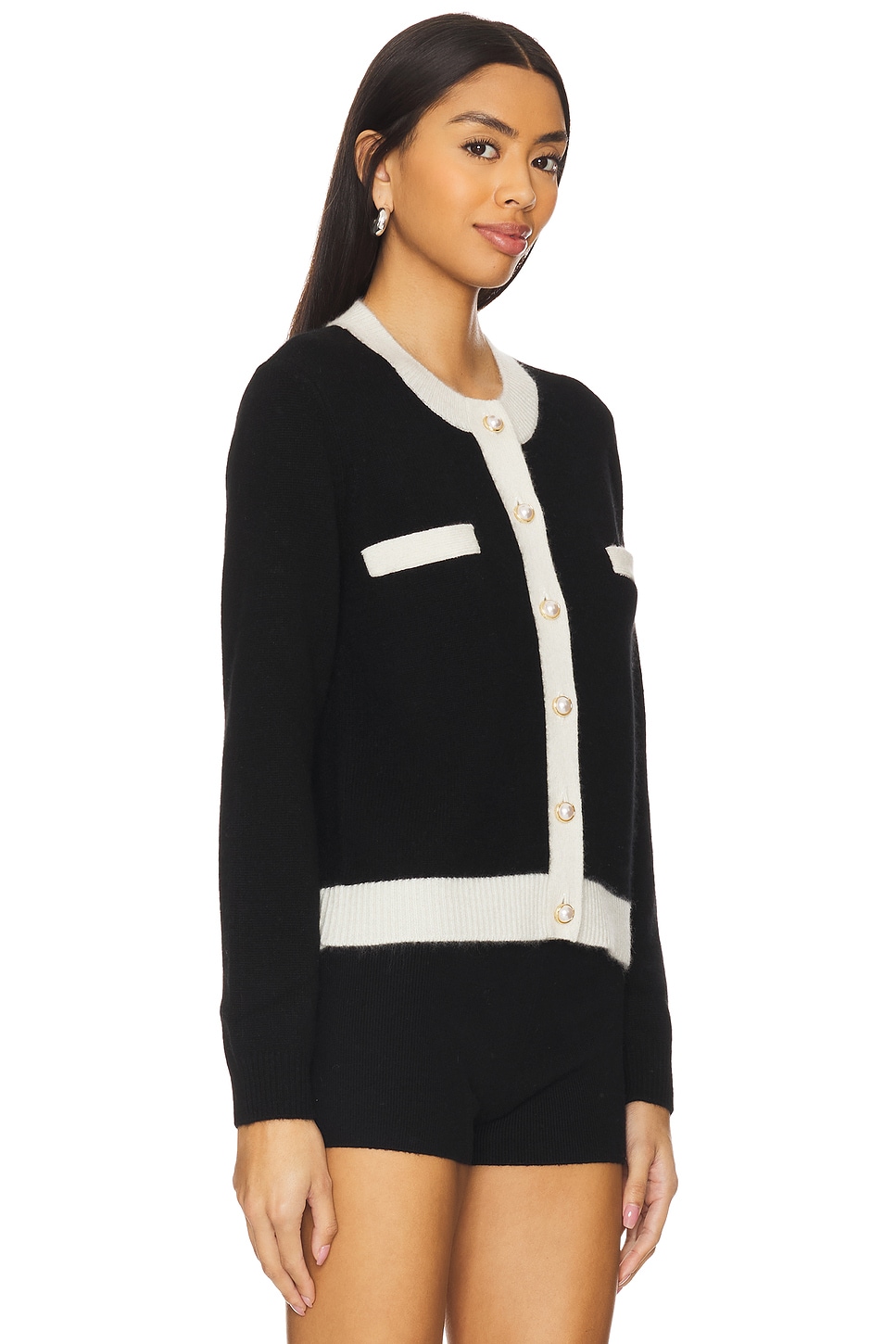 27 miles malibu Corrine Cardigan in Black | REVOLVE
