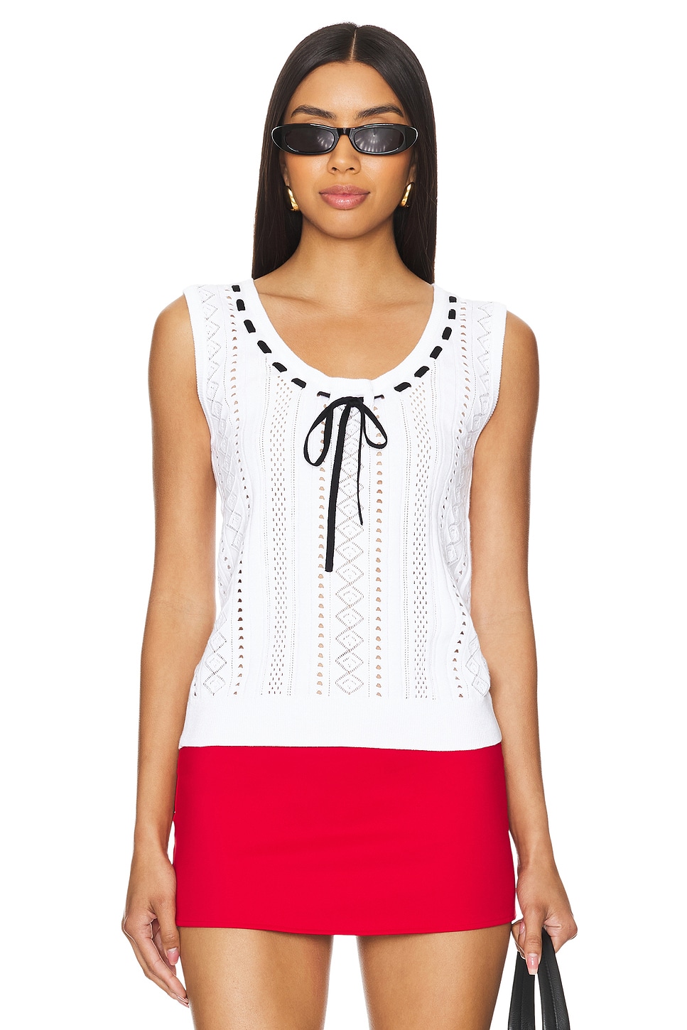 27 miles malibu Jenni Tank in Cloud | REVOLVE