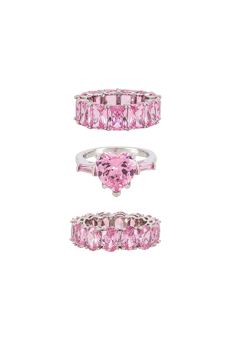 8 Other Reasons For A Lifetime Ring Set in Pink | REVOLVE