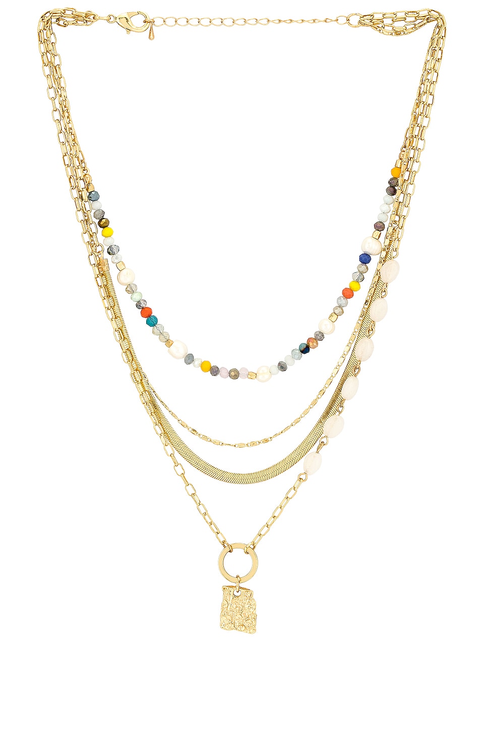 8 Other Reasons Layered Sugar Necklace in Multi | REVOLVE