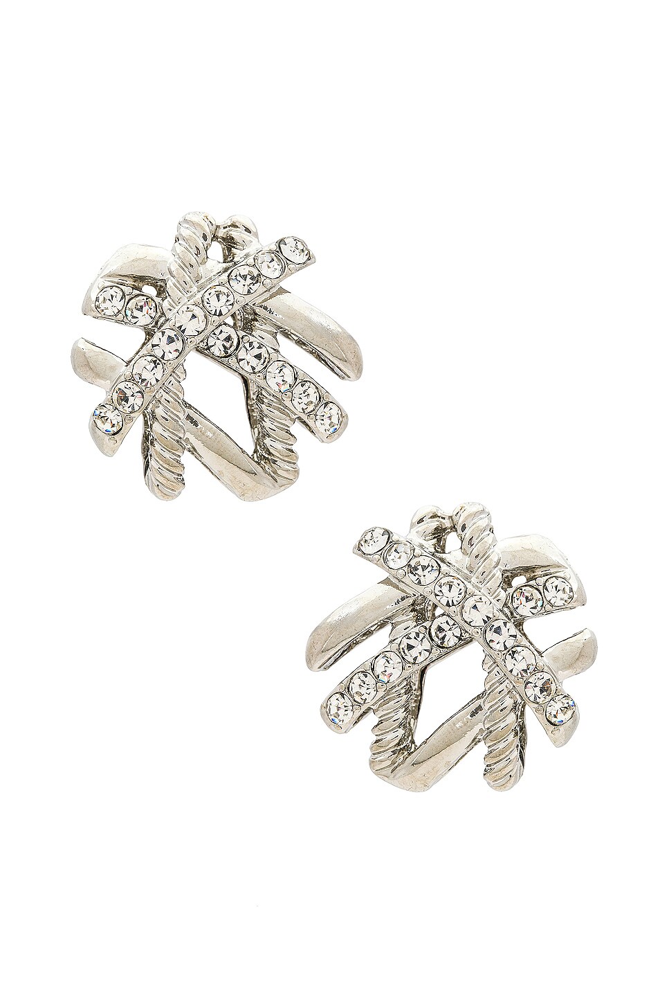 8 Other Reasons Woven Stud Earring in Silver | REVOLVE