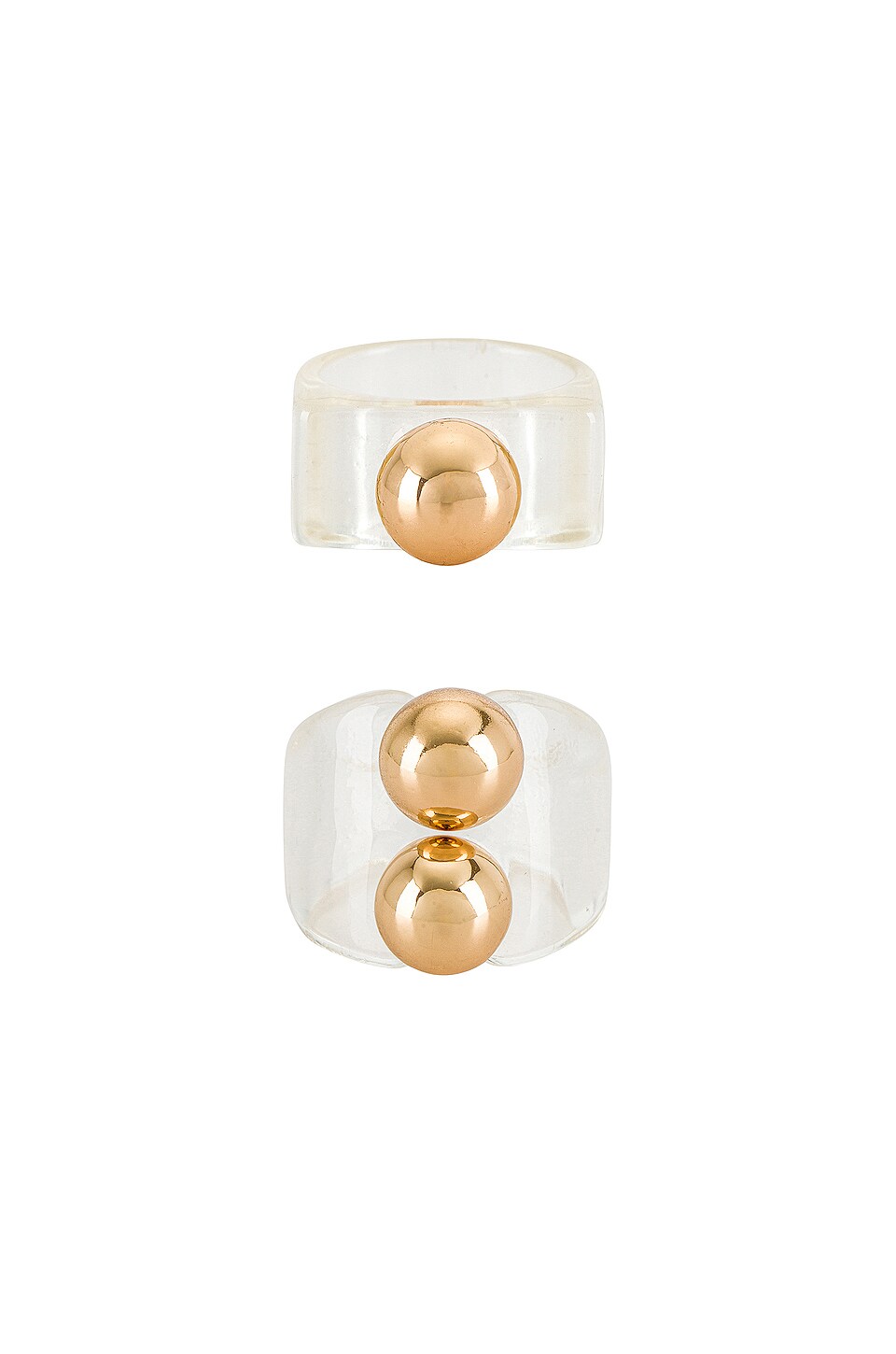 8 Other Reasons Bite Me Ring Set in Gold | REVOLVE