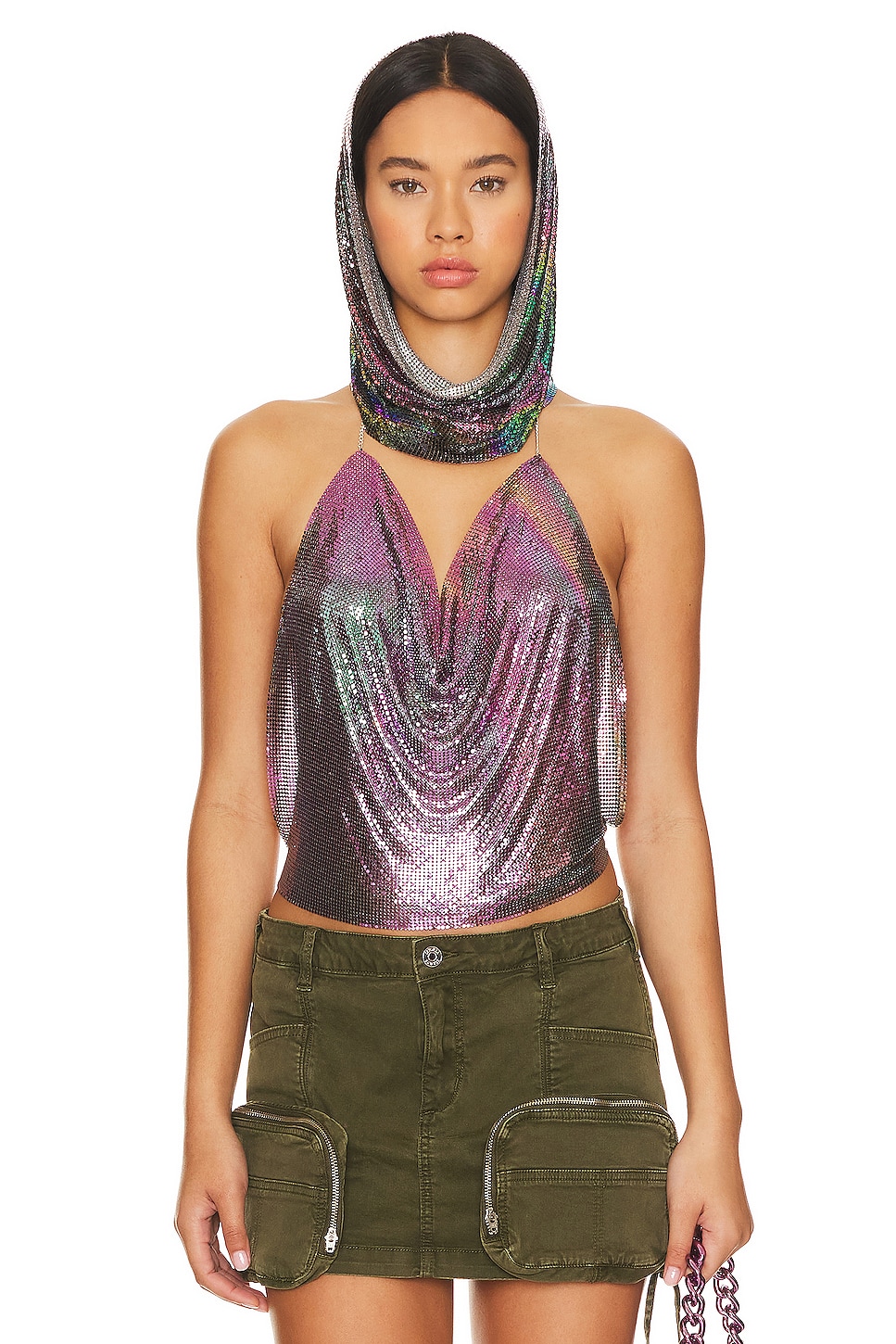 8 Other Reasons Chain Tank in Iridescent | REVOLVE