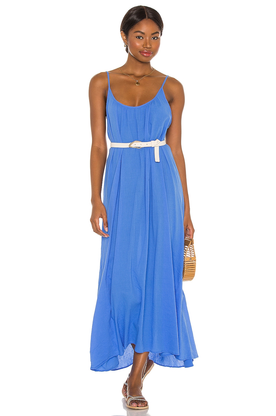9 Seed Tulum Maxi Dress in Moroccan Blue | REVOLVE