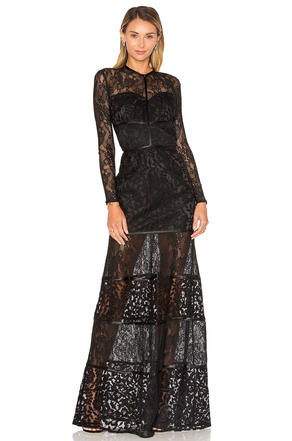 Assali Hemingway Dress in Night Black | REVOLVE