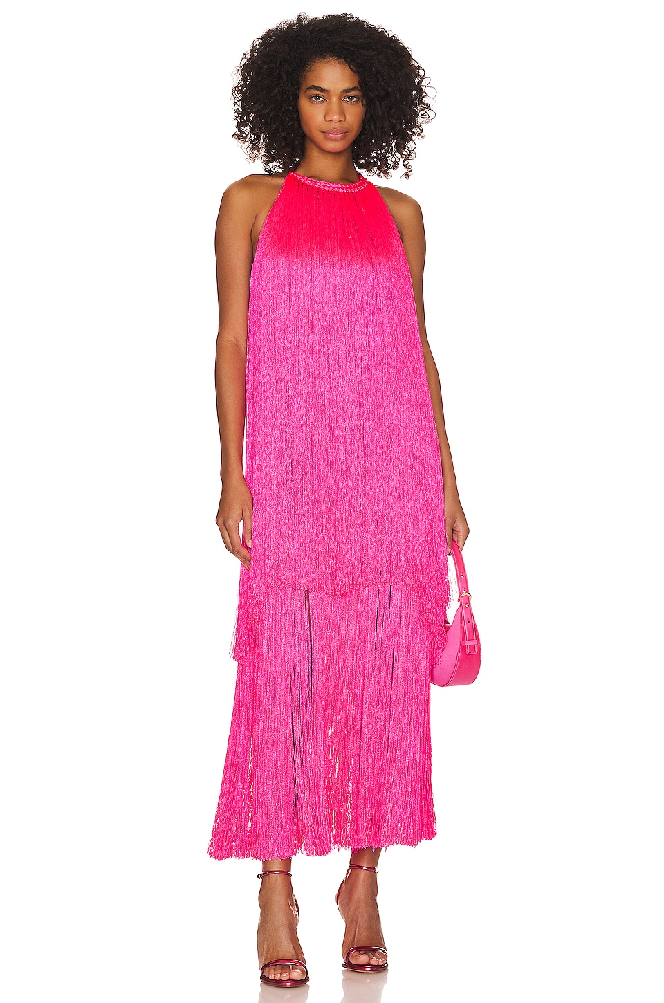 Andrea Almeida Bel Maxi Dress in Pink | REVOLVE