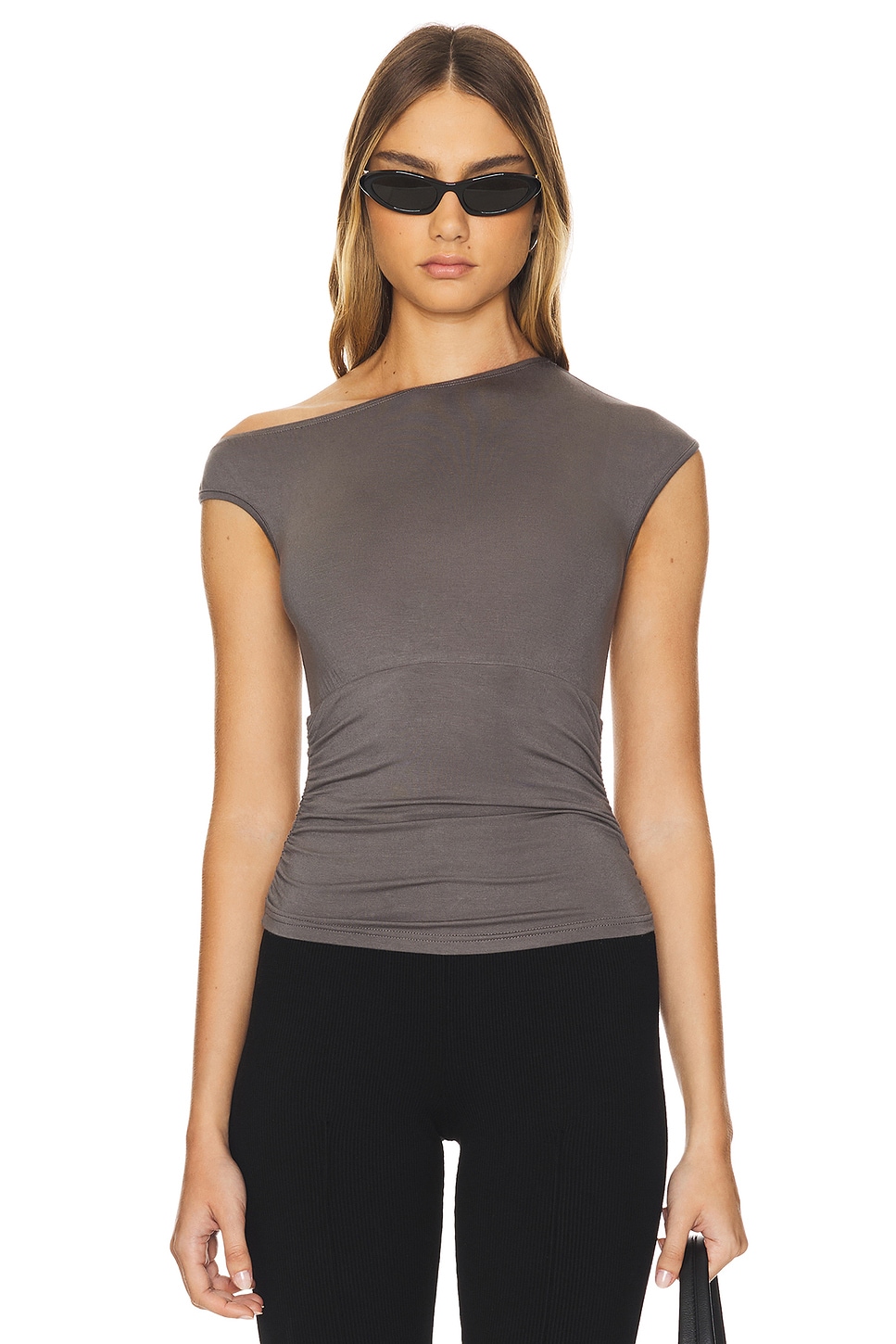 ALL THE WAYS Valerie Top in Grey | REVOLVE