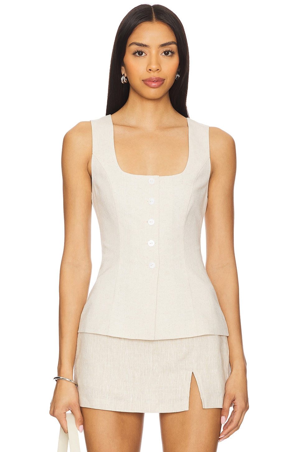 ALL THE WAYS Perri Top in Natural | REVOLVE