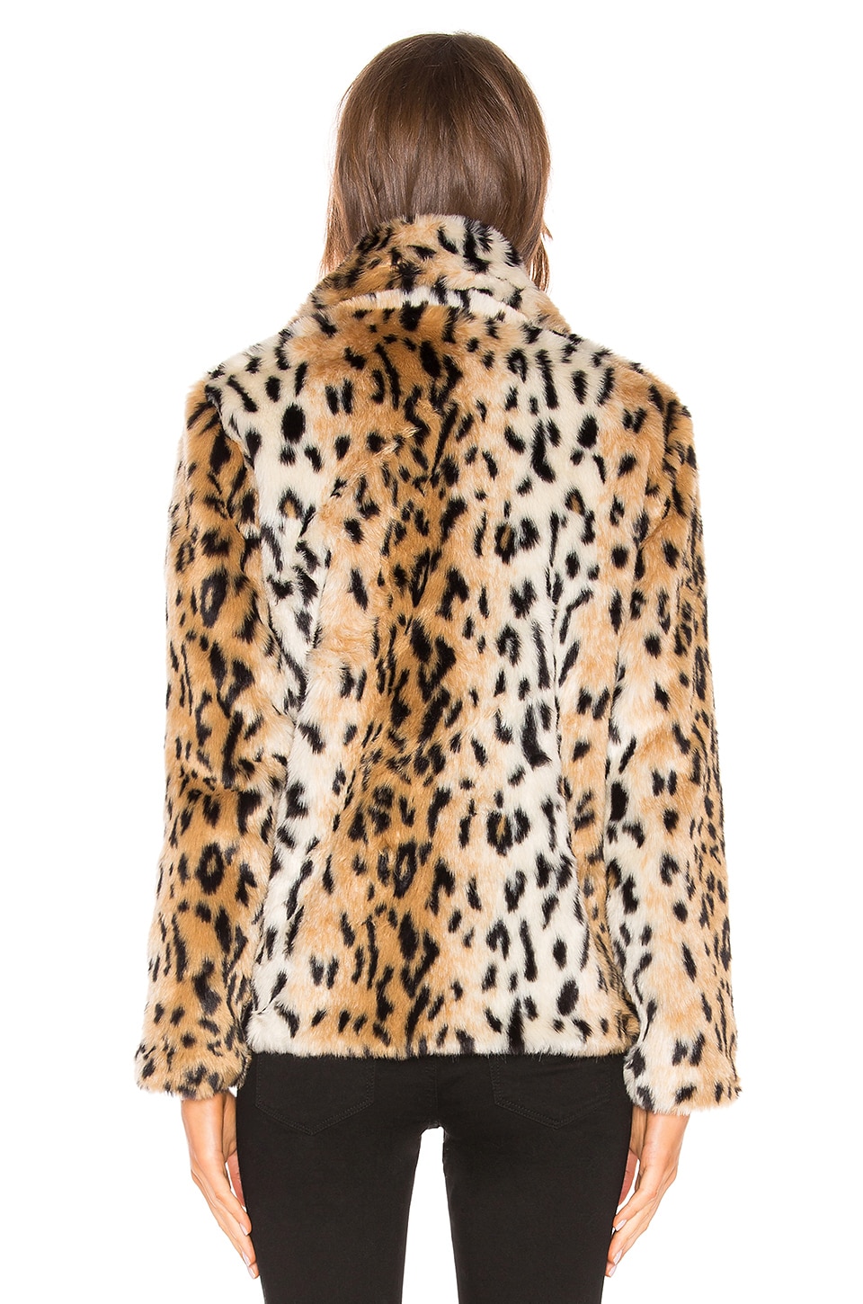 superdown Roxy Faux Fur Leopard Coat in Leopard | REVOLVE