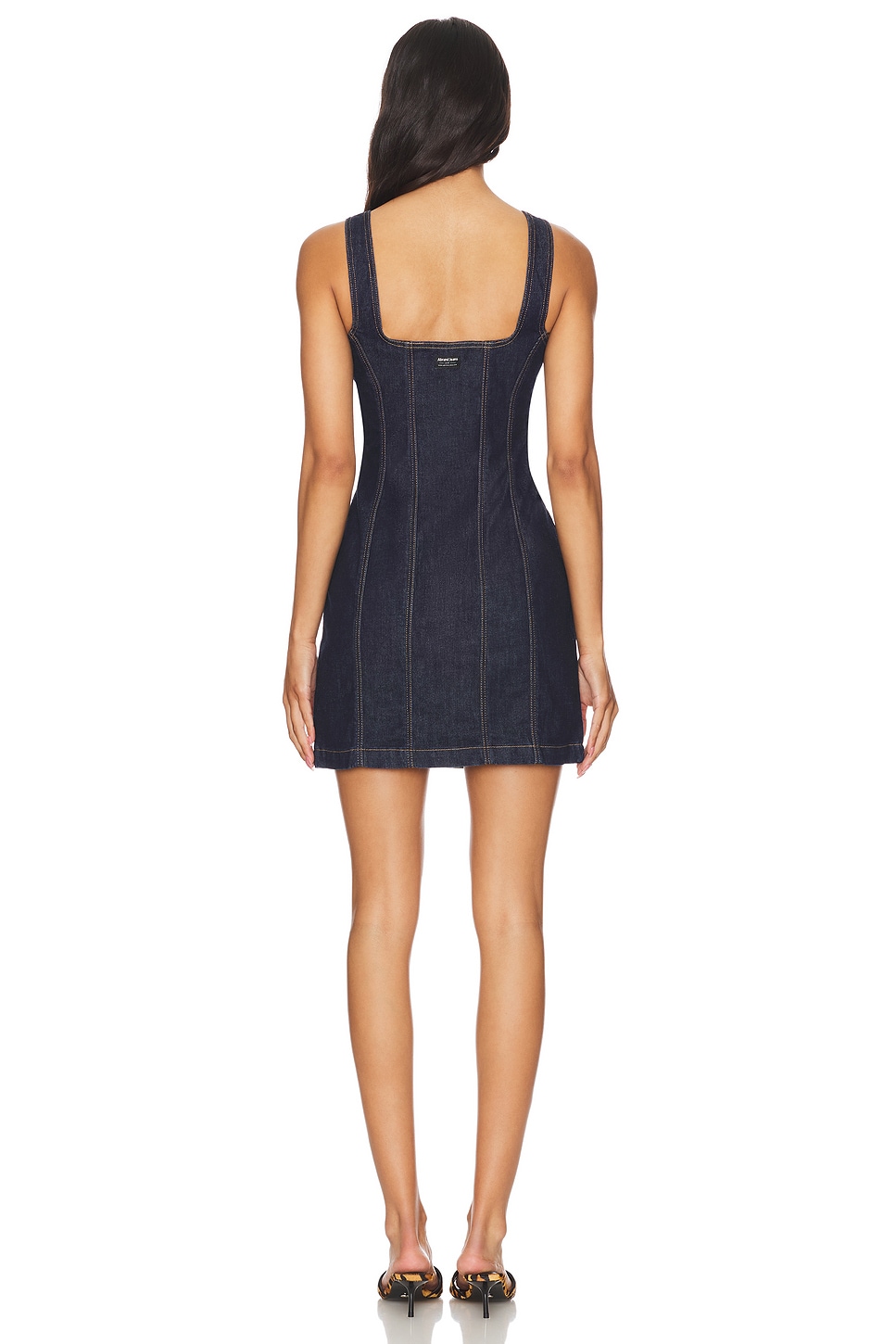 Abrand Angel Mini Dress in Rinse Denim | REVOLVE