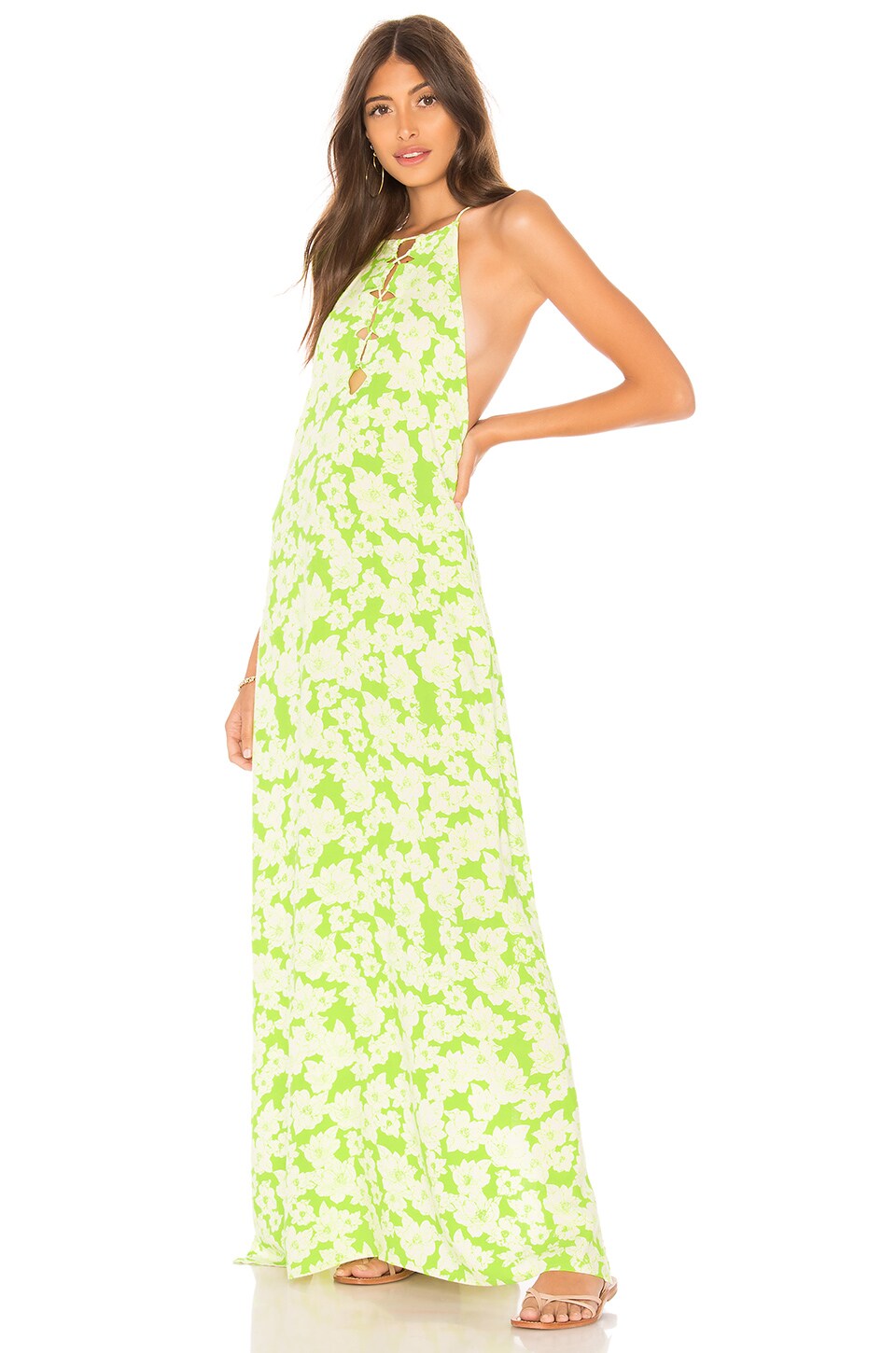 ACACIA Kohala Dress in Neon Magnolia | REVOLVE