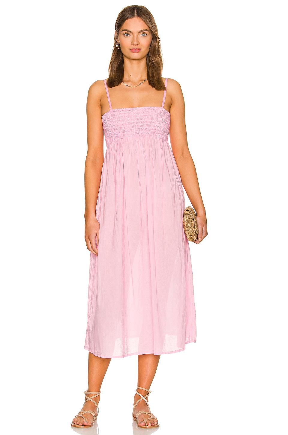 ACACIA x REVOLVE Bonnie Cotton Dress in tulip | REVOLVE