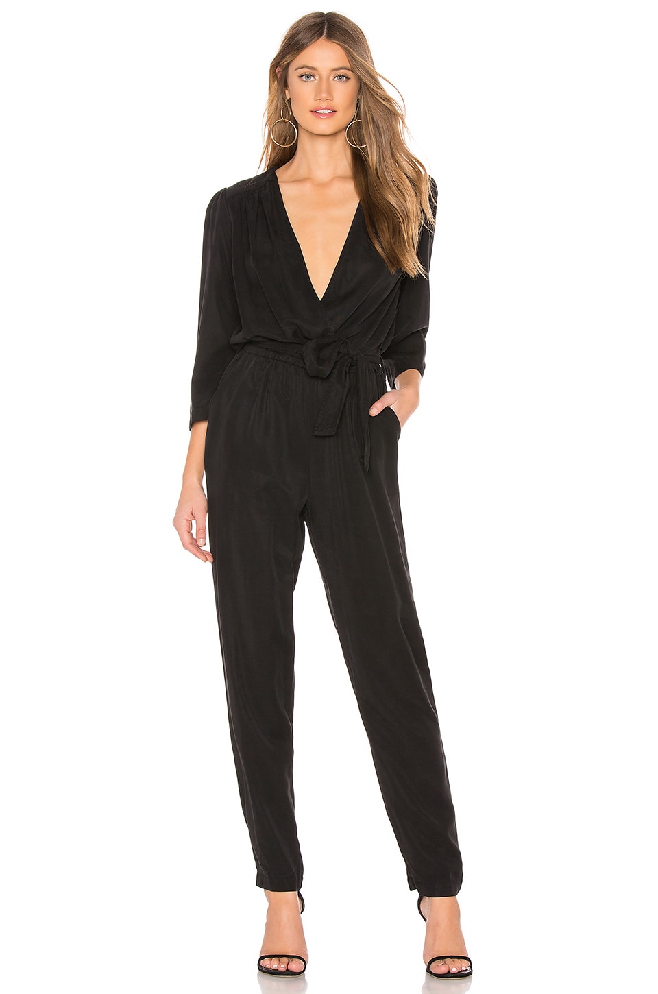 YFB CLOTHING Bellows Jumpsuit in Black | REVOLVE
