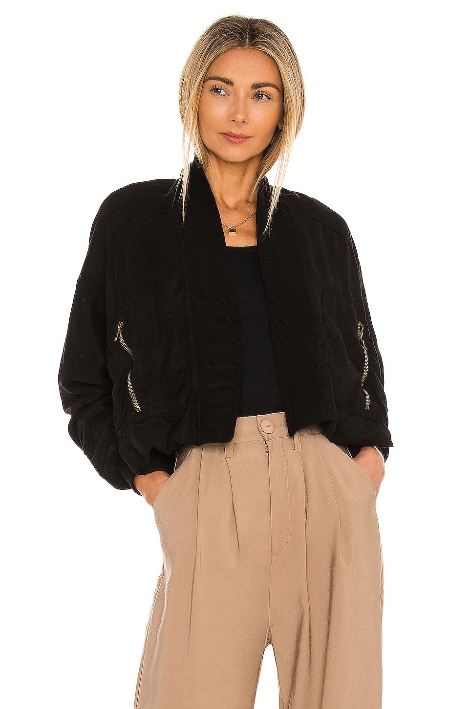 YFB CLOTHING Fara Jacket in Black | REVOLVE