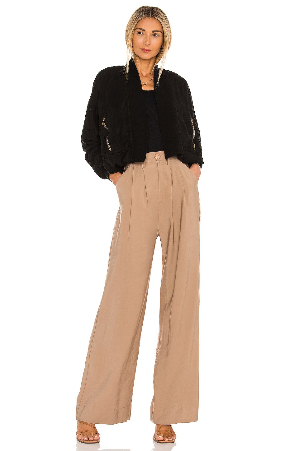 YFB CLOTHING Fara Jacket in Black | REVOLVE