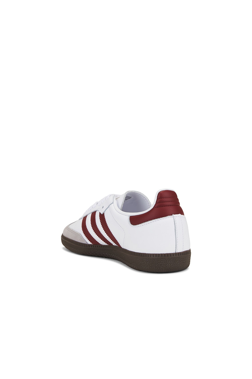 adidas Originals Samba Og in White, Preloved Ruby, & Clear Granite ...