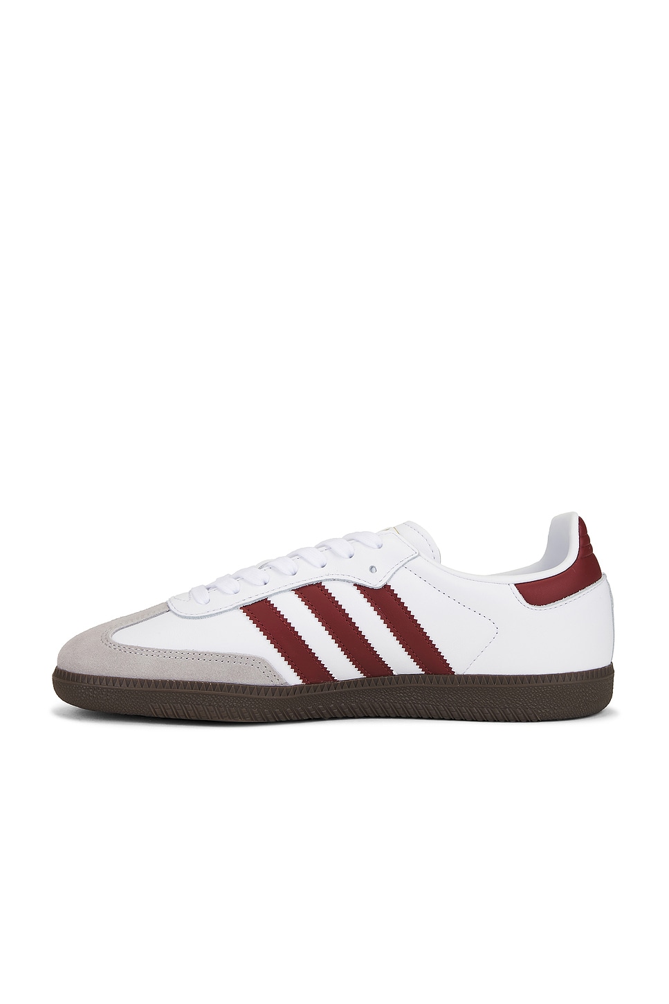 adidas Originals Samba Og in White, Preloved Ruby, & Clear Granite ...