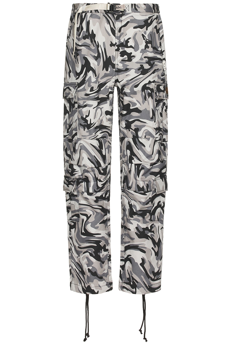 Advisory Board Crystals Warped Camo Pant in Anthracite Black | REVOLVE