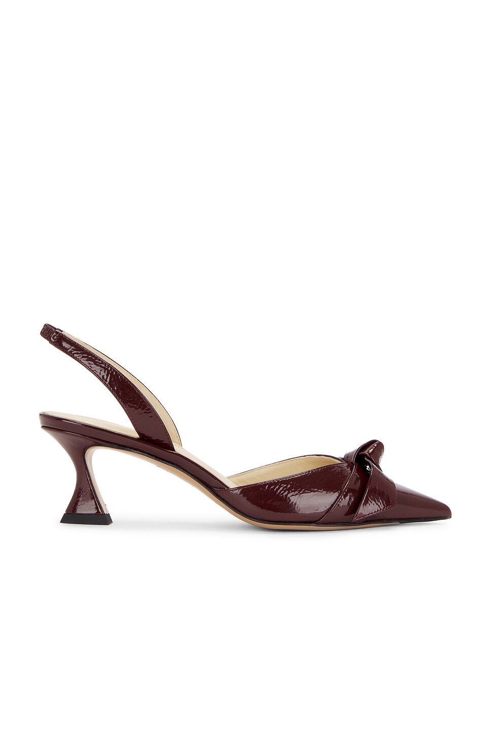 Alexandre Birman Clarita Bell Slingback 60 in Burgundy | REVOLVE