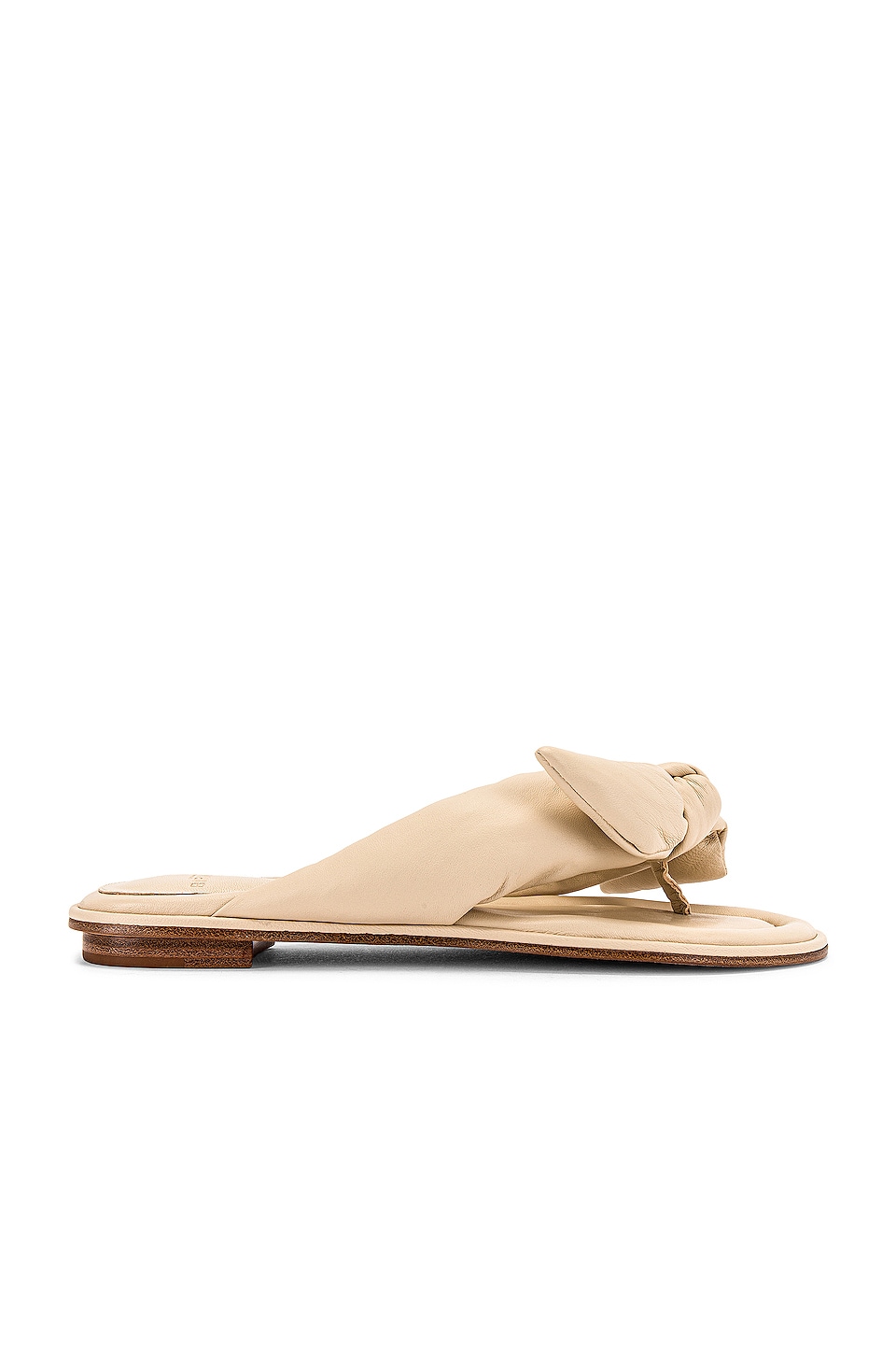 Alexandre Birman Soft Clarita Flat in Eggshell | REVOLVE