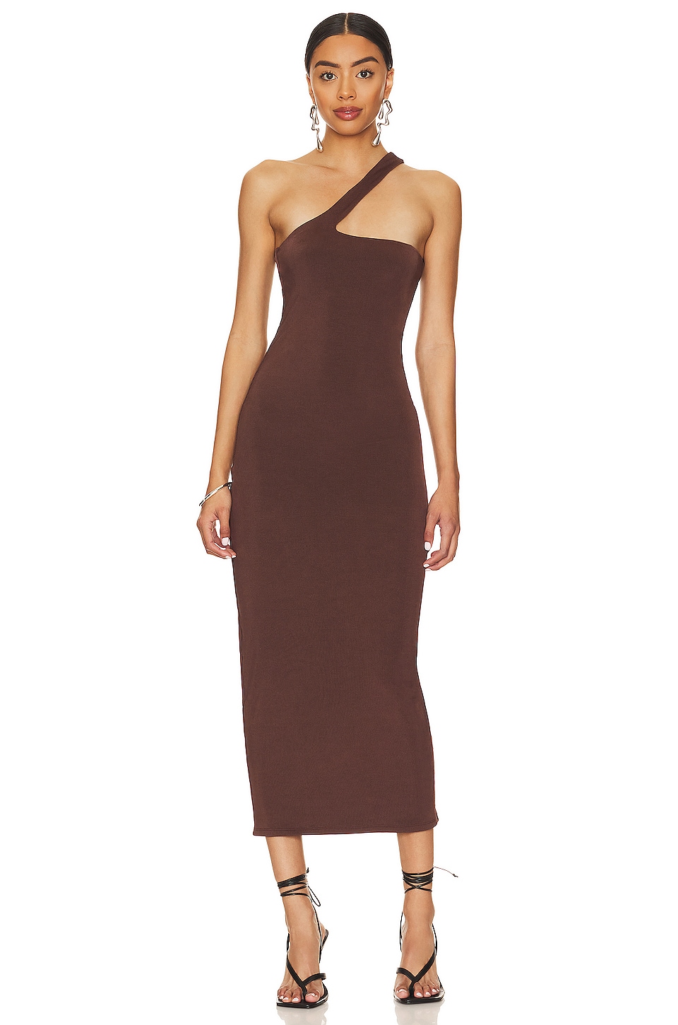 AFRM x REVOLVE Sloane Dress in Cappuccino | REVOLVE