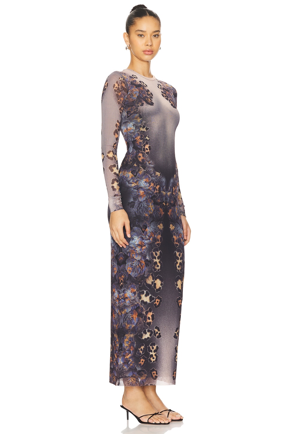AFRM Didi Dress in Nude Leopard | REVOLVE