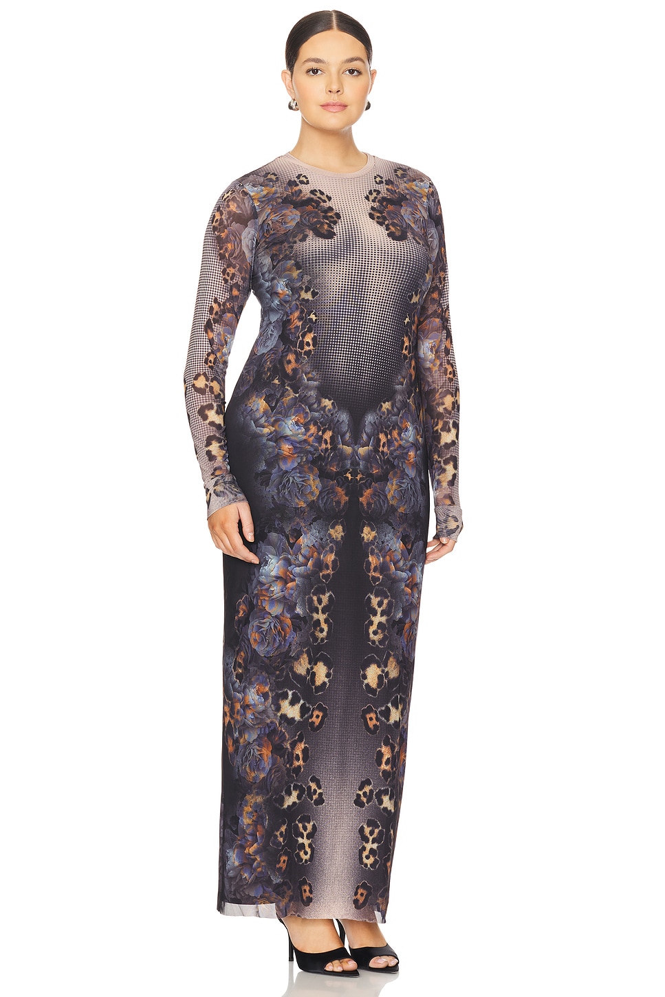 AFRM Didi Dress in Nude Leopard | REVOLVE