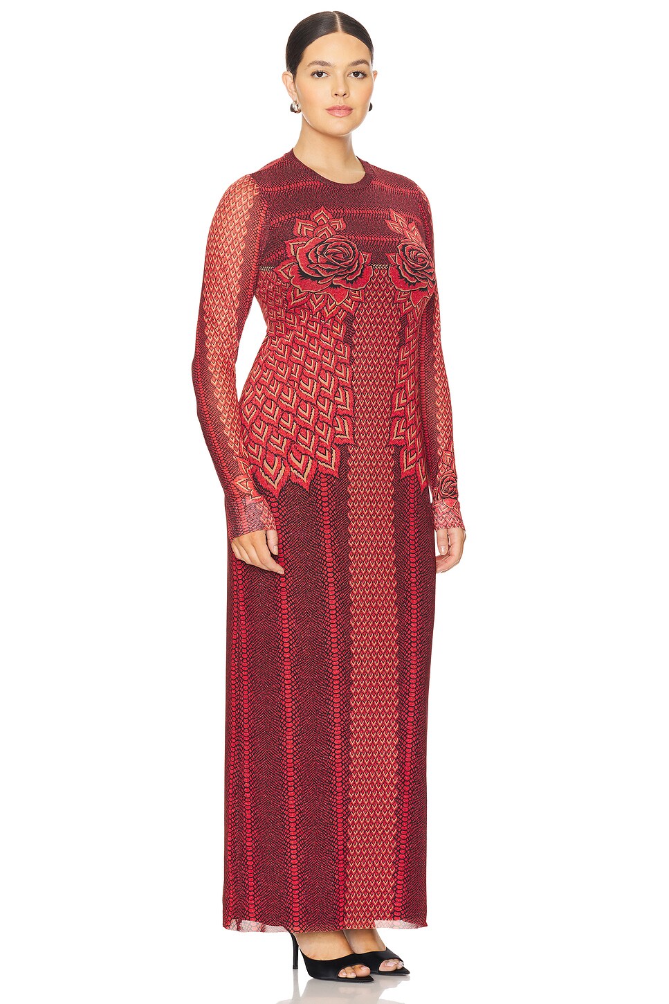 AFRM Didi Dress in Rouge Guilded Rose | REVOLVE
