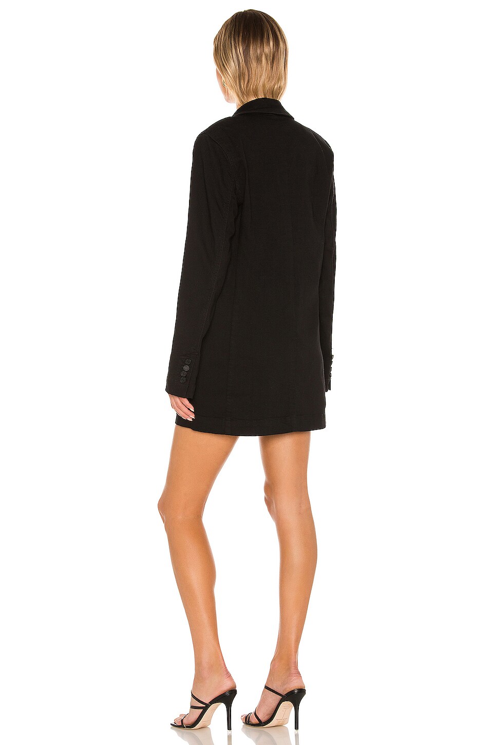 AFRM Royce Blazer Dress in Raven Wash | REVOLVE