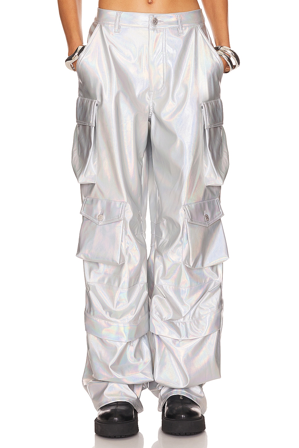 AFRM x Revolve Parker Cargo Pant in Iridescent | REVOLVE