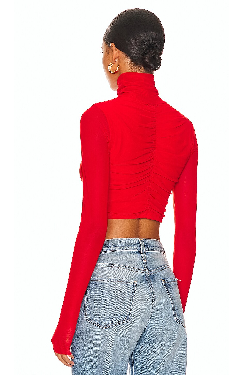 AFRM Dionne Top in Fiery Red | REVOLVE