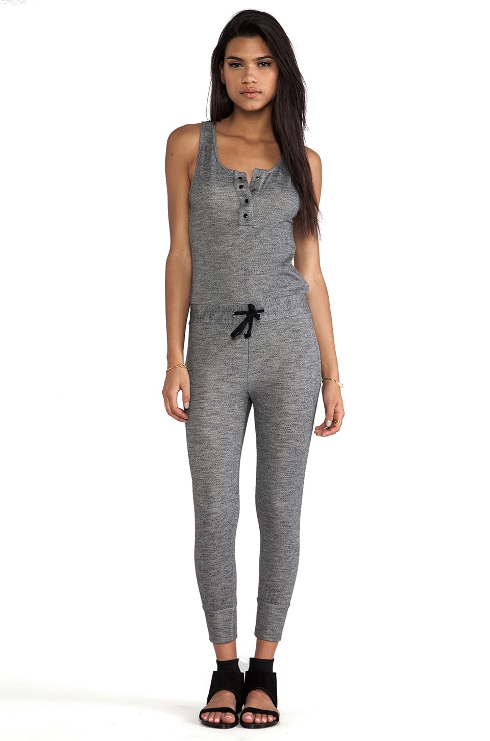 A Fine Line Memory Lane Jumper in Anthracite | REVOLVE