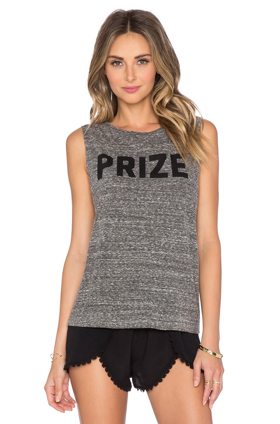 A Fine Line Prize Abby Tank in Heather Grey | REVOLVE