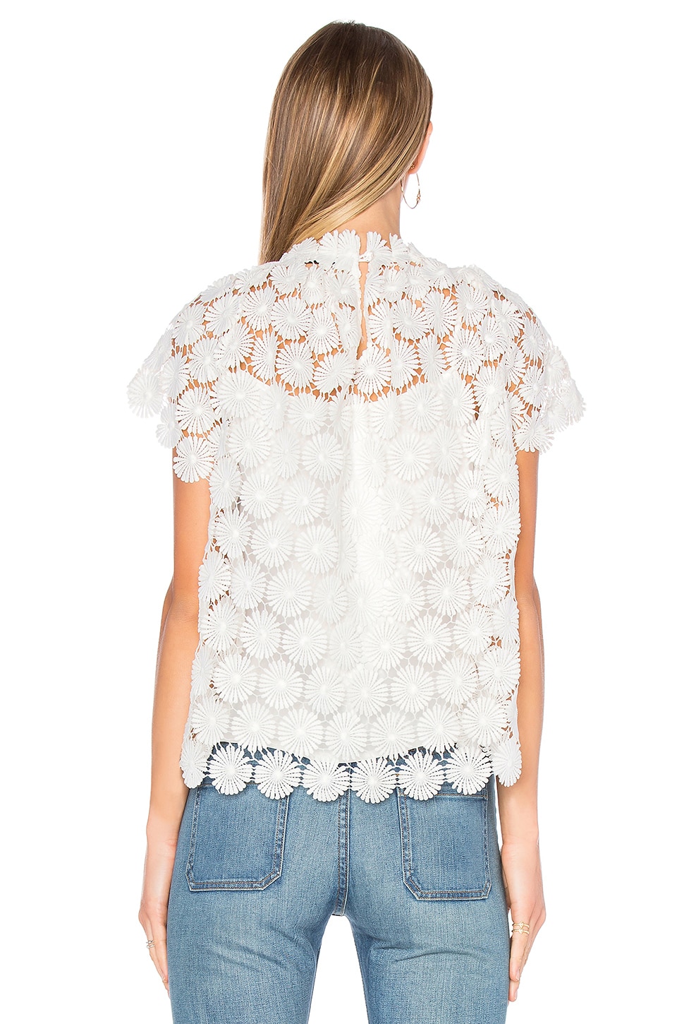 AGAIN Bonnie Top in White | REVOLVE