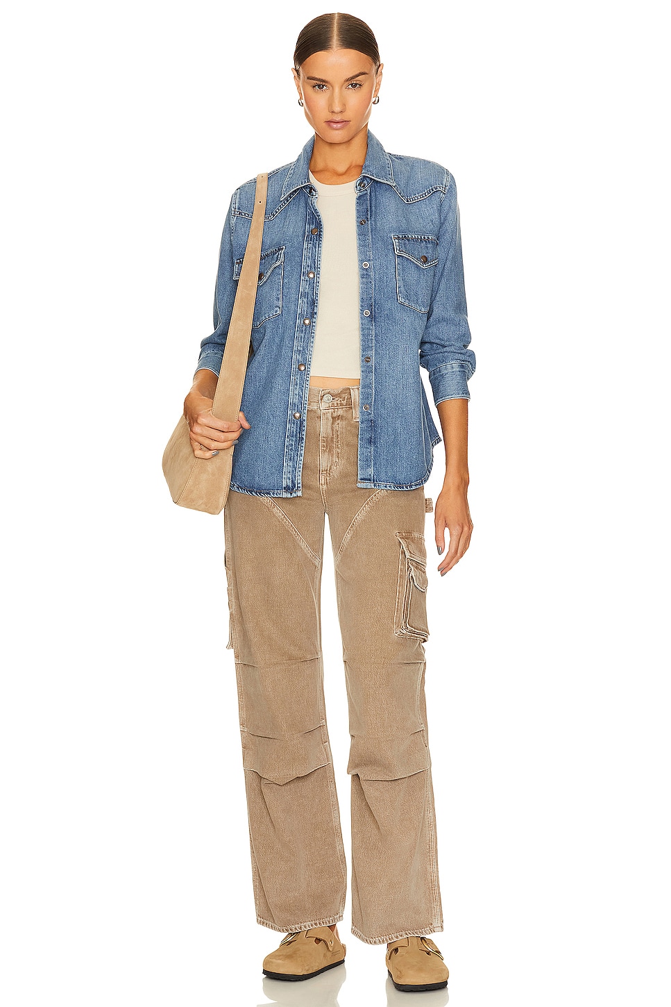 AGOLDE Nera in Feather | REVOLVE