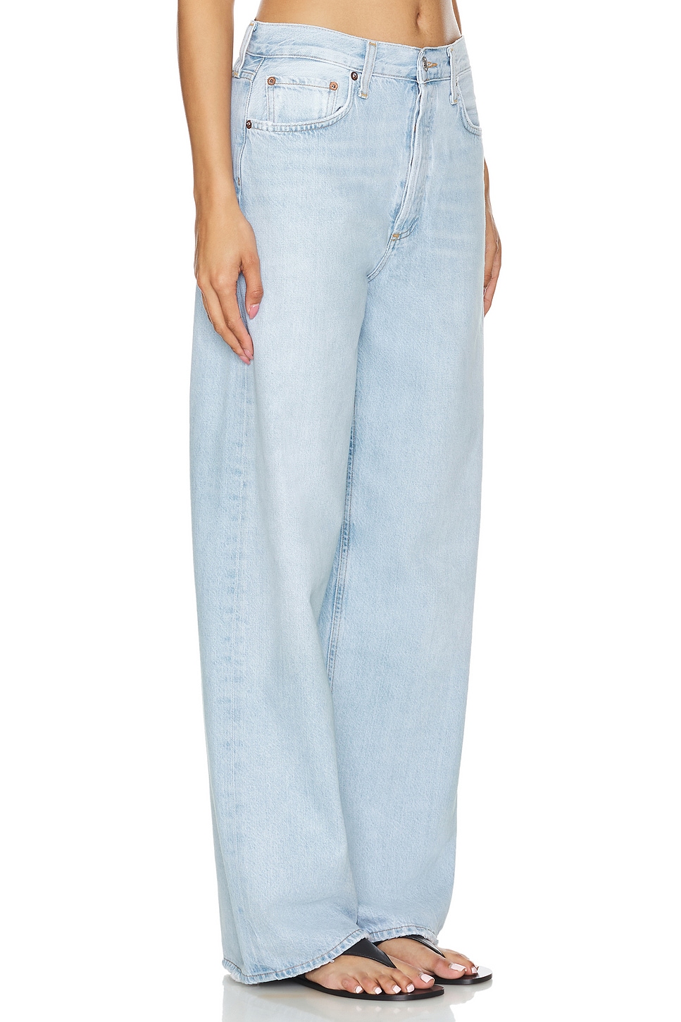 AGOLDE Low Slung Baggy Jeans in Fragment | REVOLVE