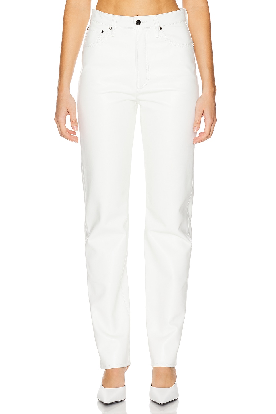 AGOLDE 90's Pinch Waist Long Jeans in Lace | REVOLVE