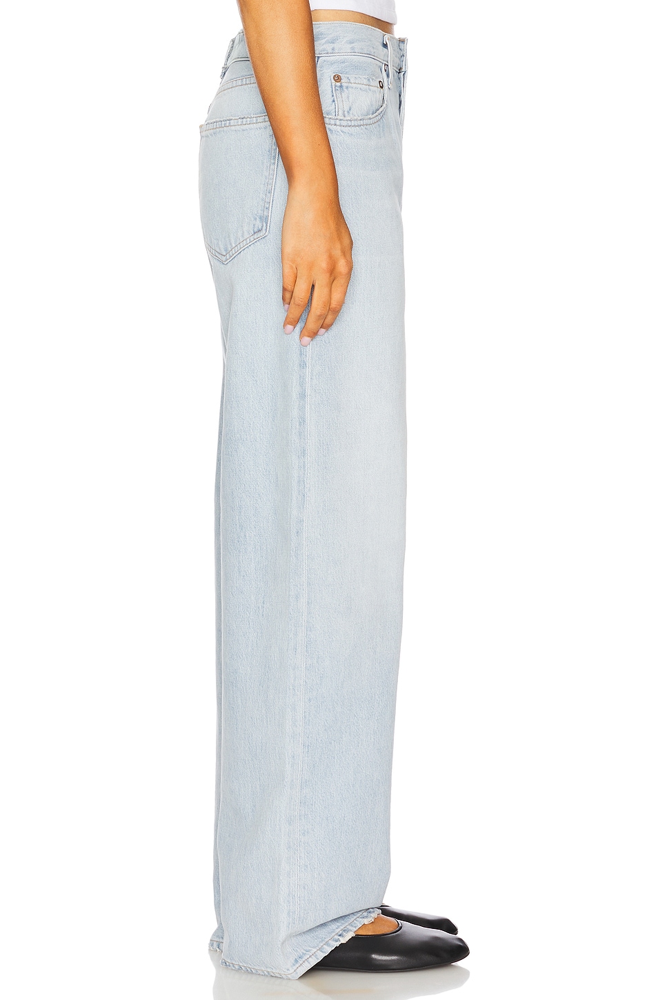 AGOLDE Low Slung Baggy Jeans in Spark | REVOLVE