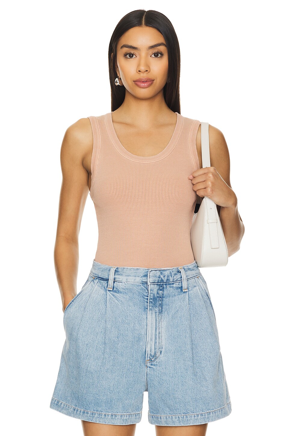 AGOLDE Poppy Tank in Sherbet | REVOLVE